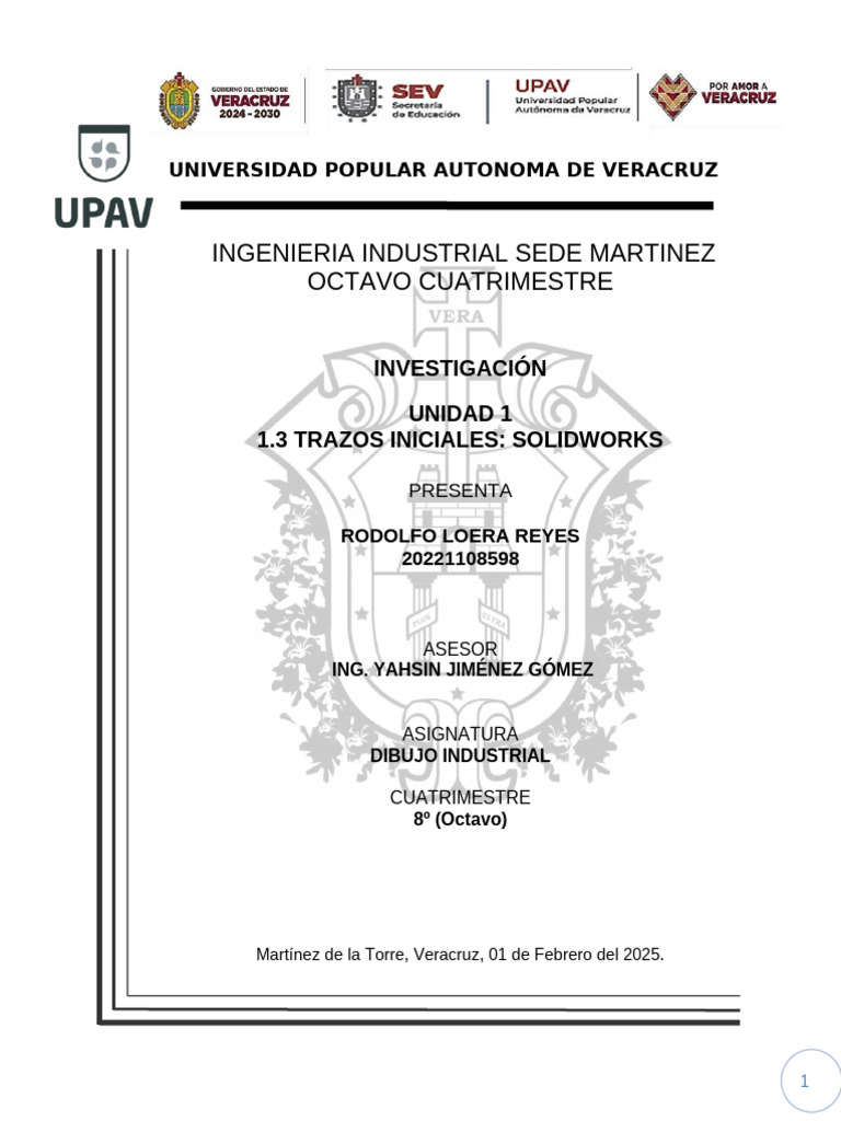 1.3 Trazos Iniciales | PDF