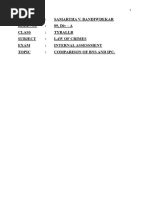 IPC Vs BNS Chronological Comparison | PDF