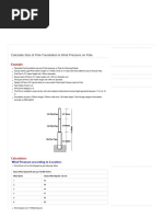 Hydrostatic Pressure Vs Depth Water Table Chart and Equation | PDF