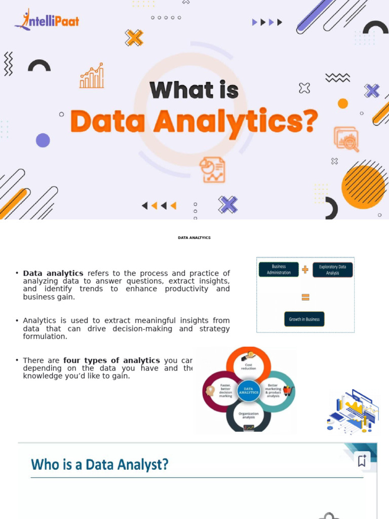 2.1 Data Analytics | PDF | Analytics | Data Analysis