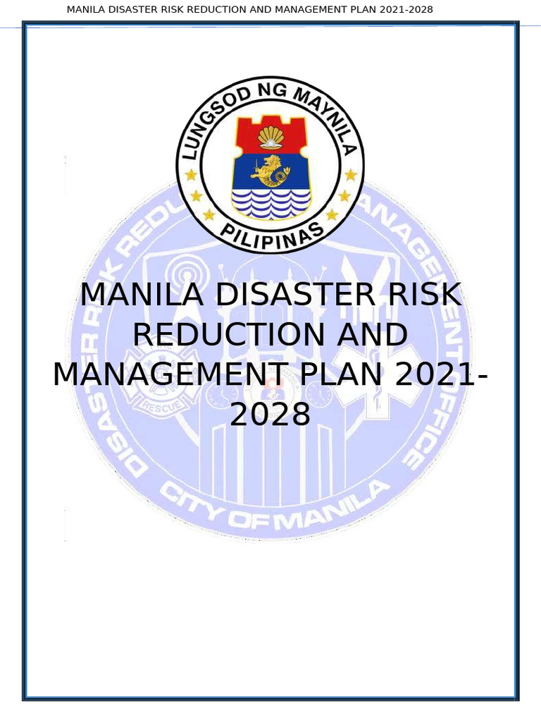 Mdrrmo Plan | PDF | Emergency Management | Disaster Risk Reduction