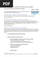 WellComm Section 3 Score Sheet Guide | PDF | Human Communication