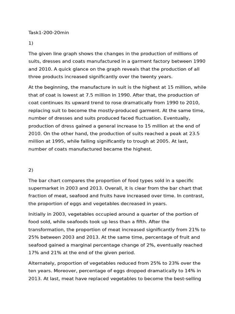 Ielts Writing 1 Pdf Economies