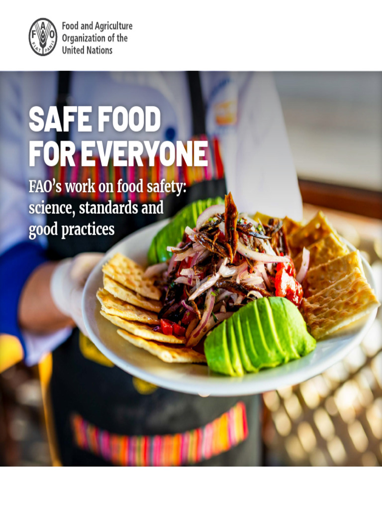 Safe Food For Everyone by FAO | PDF | Food Safety
