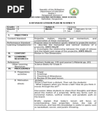 Science Grade 9: Quarter 4 - Module 2 | PDF | Trajectory | Projectiles