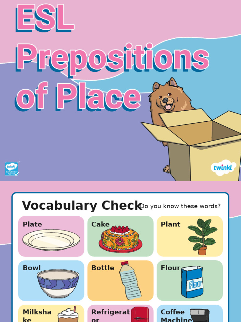 Vocabulary and Prepositions Practice | PDF