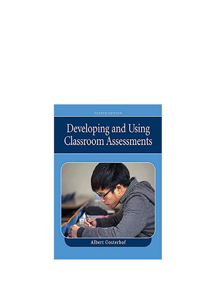 (Ebook PDF) Developing and Using Classroom Assessments 4th Edition PDF Download | PDF ...