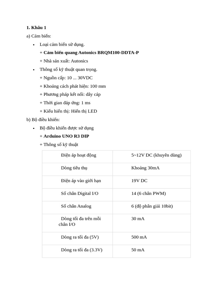 G5 - L02 - Report - Khâu 1 Iot | PDF