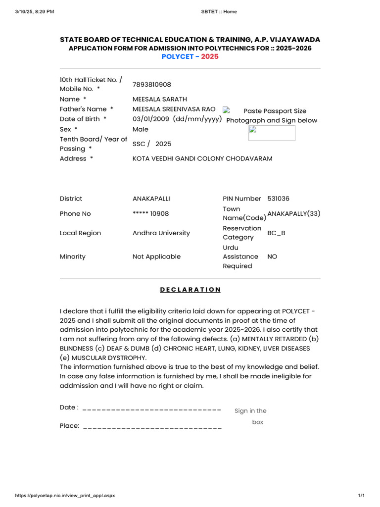 Sbtet Home | PDF | Medical Specialties | Diseases And Disorders