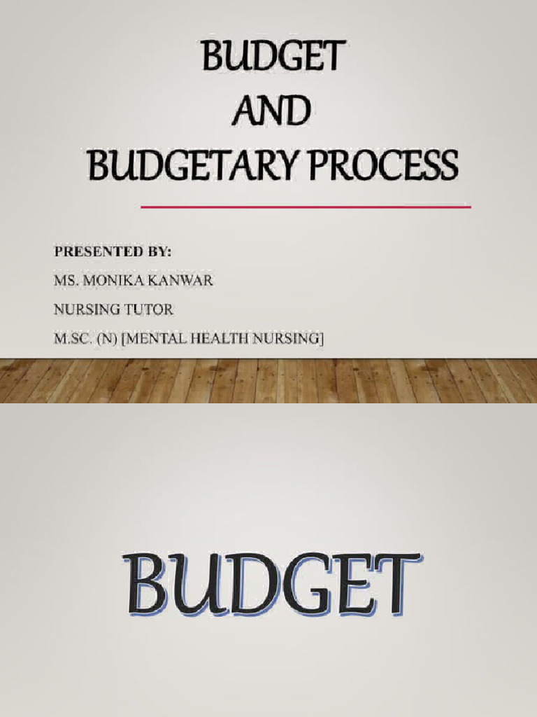 Budgeting | PDF