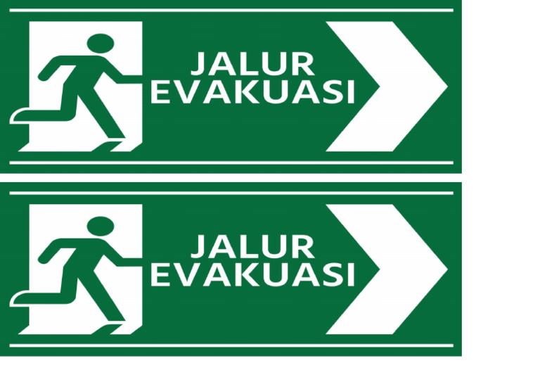 Jalur Evakuasi | PDF