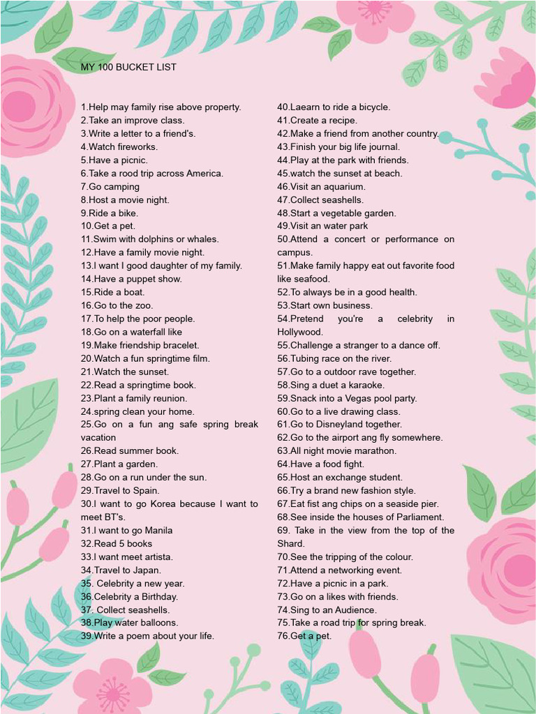 Letter With Pink Flowers-WPS Office | PDF