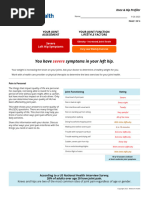 Hagos Hip and Groin Questionnaire | PDF