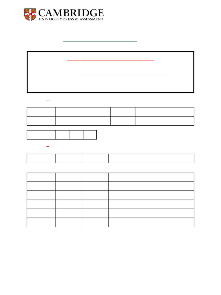Special Considerations Form 241024 | PDF | Qualifications
