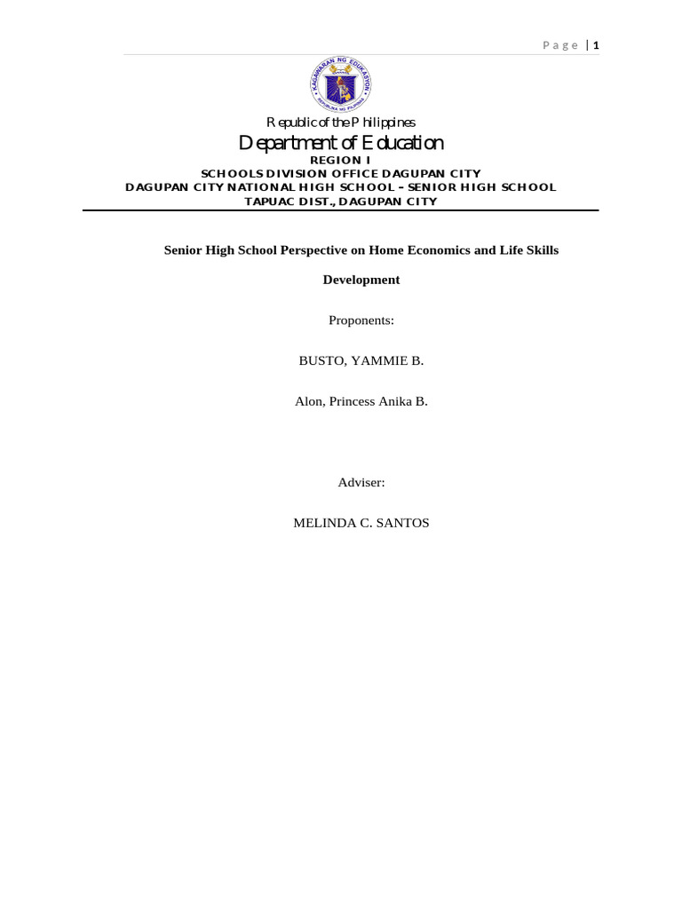 CAPSTONE PROJECT - Island Barangays - Final Manuscript | PDF | Survey Methodology | Learning
