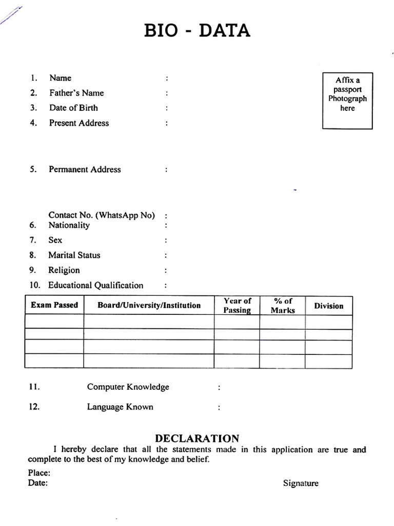 Application Form Odisha Tahasil Office Various Posts ...