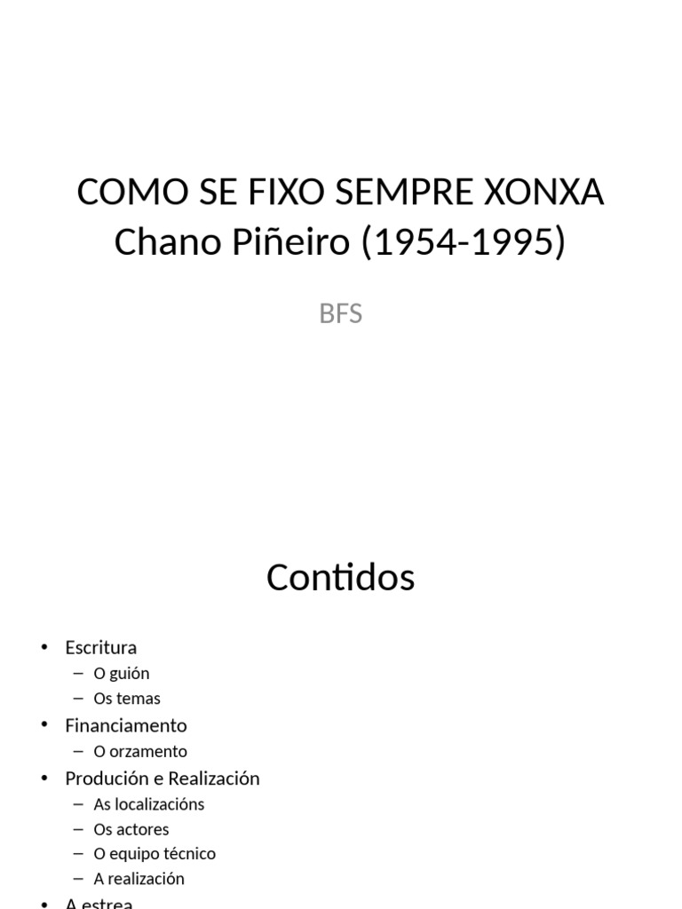 3 Sempre Xonxa de Chano Piñeiro | PDF