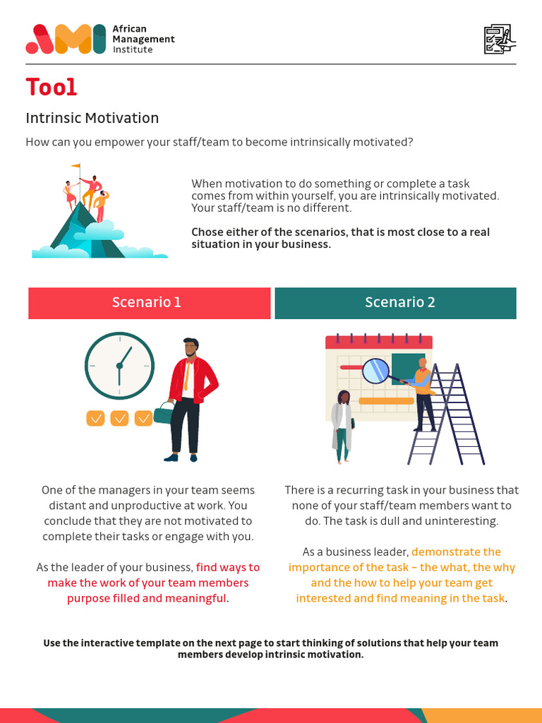 Empowering Intrinsic Motivation at Work | PDF | Motivation | Motivational