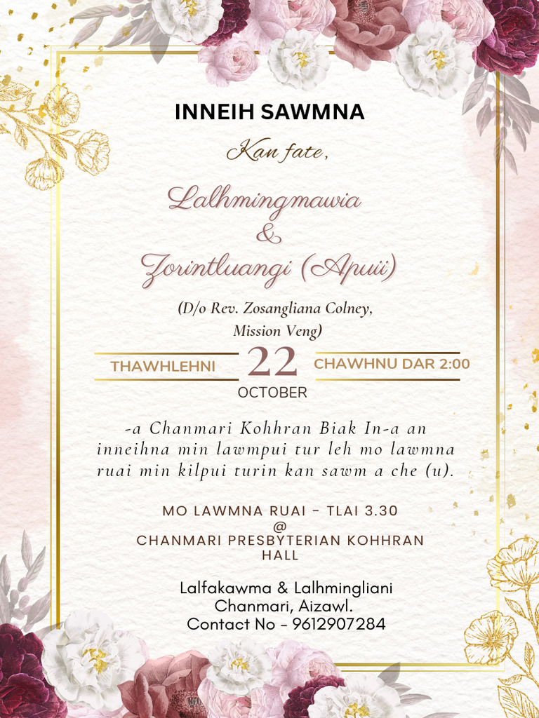 Inneih Sawmna Mamawitea3 | PDF