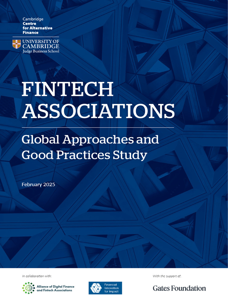 Global Fintech Associations Study 2025 | PDF | Governance | Innovation