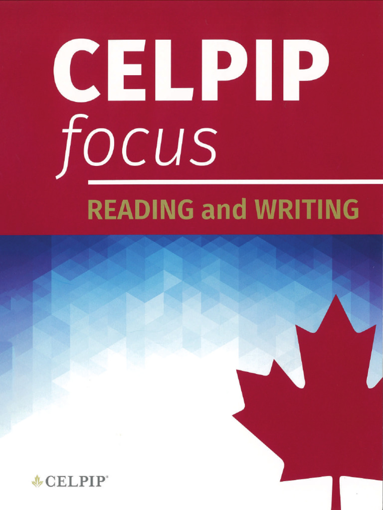 CELPIP Focus - Reading and Writing | PDF