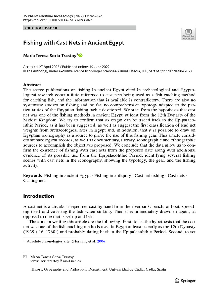 Fishing with Cast nets] | PDF