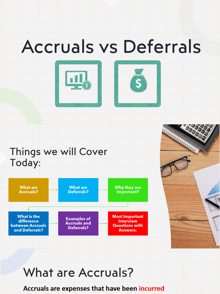 21 Accrual & Deferral Concept | PDF | Deferral | Accrual