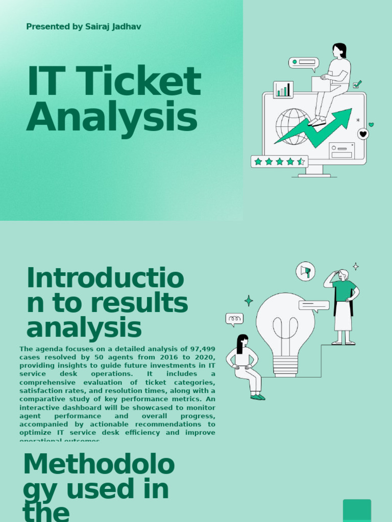 IT - Ticket - Analysis - New | PDF | Performance Indicator | Customer ...
