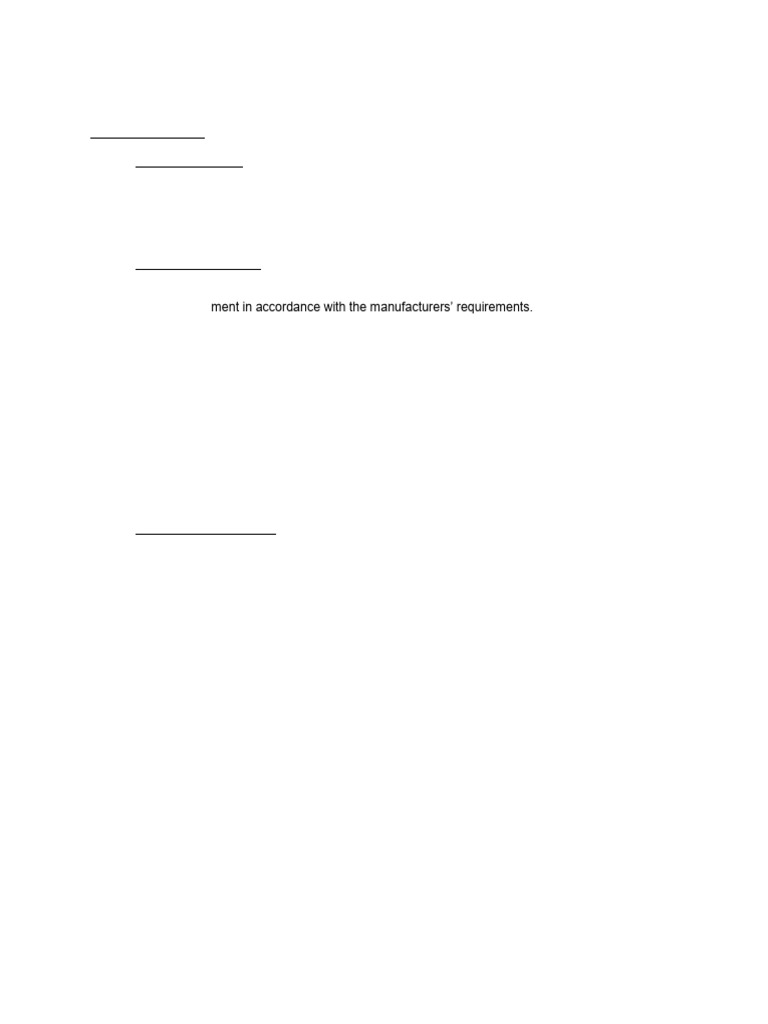 General Electrical Requirements Specs. | PDF | Pipe (Fluid Conveyance ...