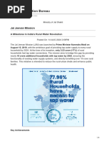 JJM FHTC Guidelines | PDF | Water Supply | Drinking Water