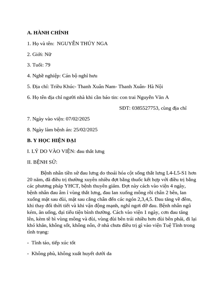 BA thi YHCT đã sửa | PDF