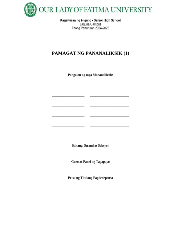 Fil 2 - Manuscript Format | PDF