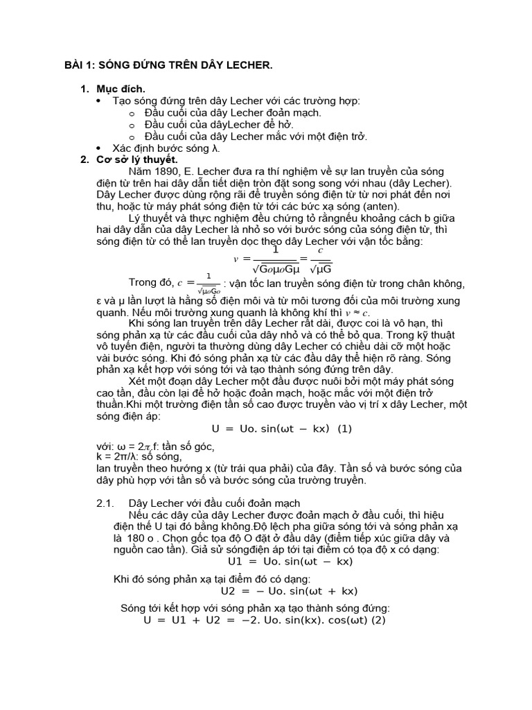 THVLDC Le Van Hung | PDF