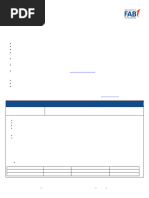 Blue FAB Signature Credit Card Benefits | PDF | Credit Card | Interest