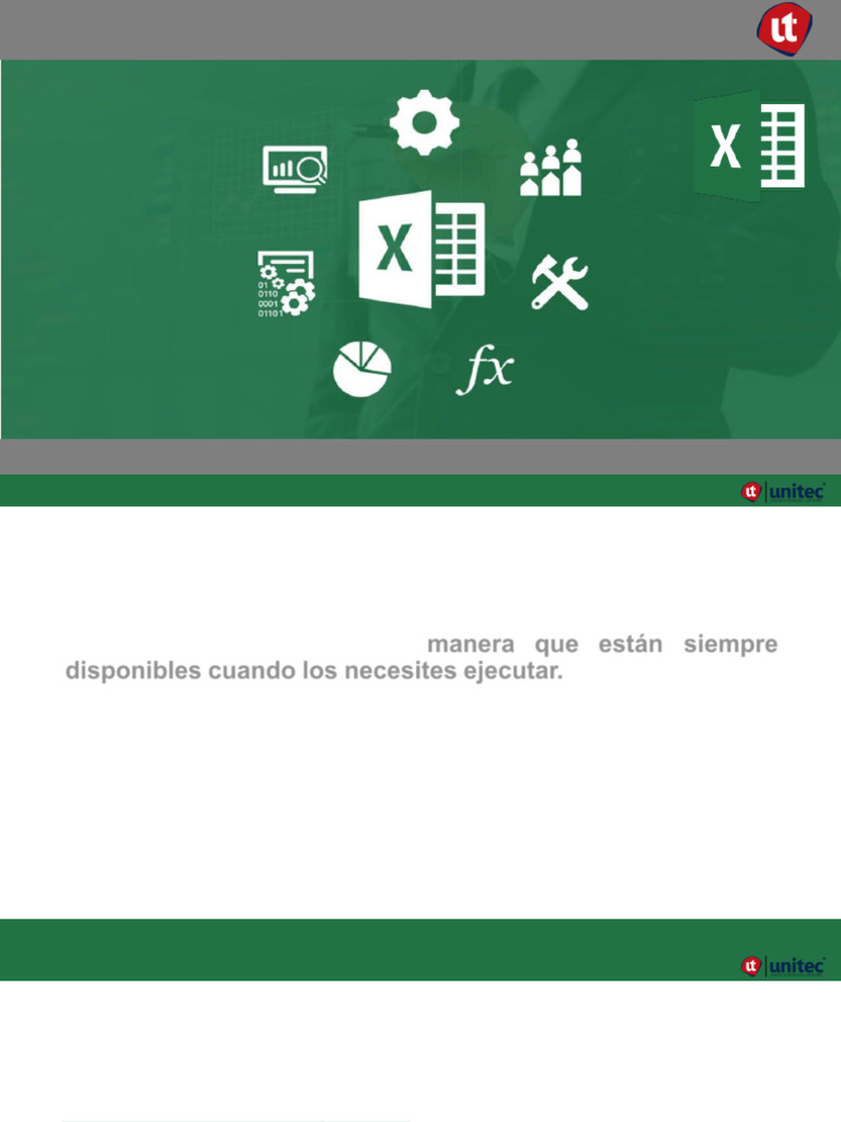 Macros | PDF | Microsoft Excel | Macro (informática)