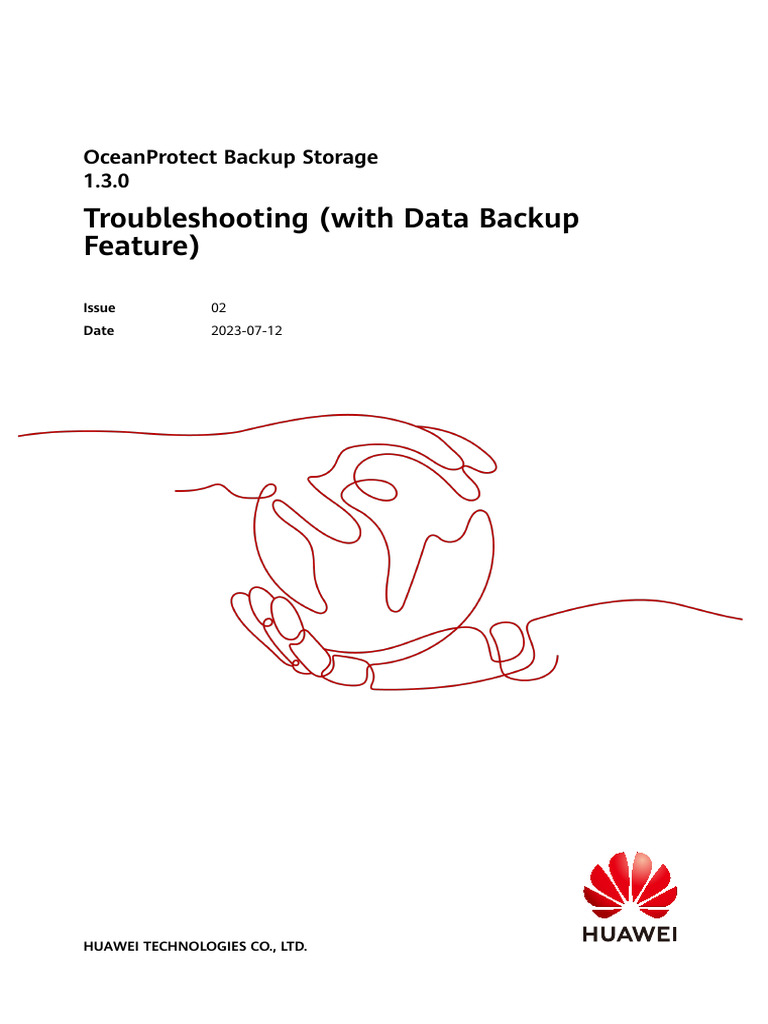 OceanProtect Backup Storage 1.3.0 Troubleshooting (With Data Backup ...