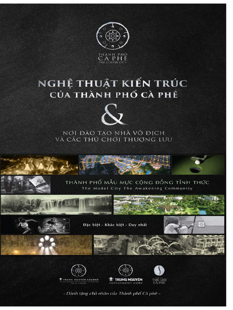 Trung Nguyen Legend - Nghe Thuat Kien Truc Thanh Pho Ca Phe | PDF