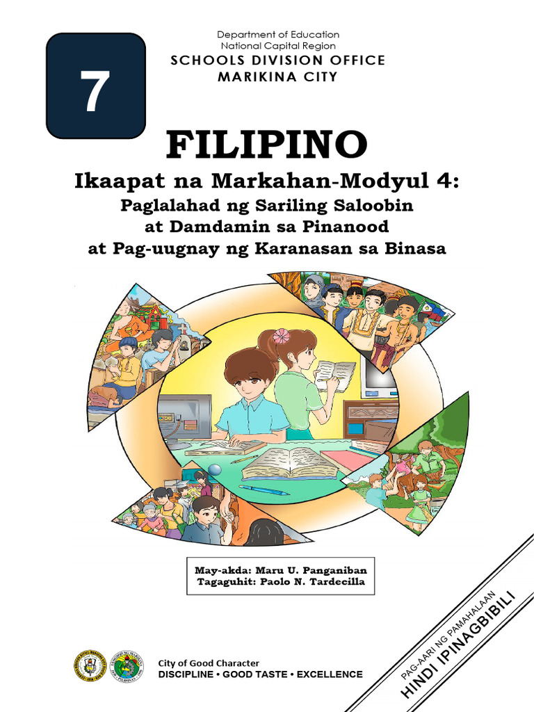 NCR Final Filipino7 q4 m4 | PDF