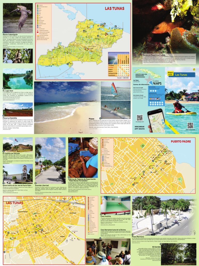 Mapa Guía Las Tunas | PDF