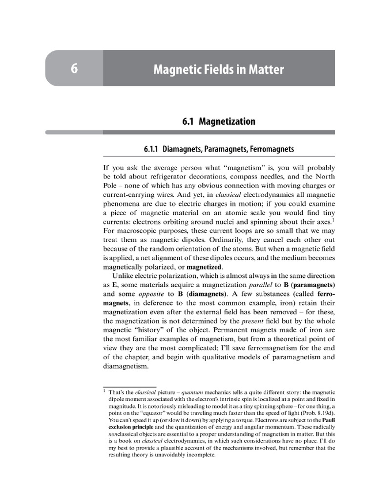 Chapter 6, Electro | PDF