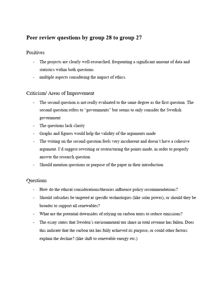 Peer Review Paper | PDF