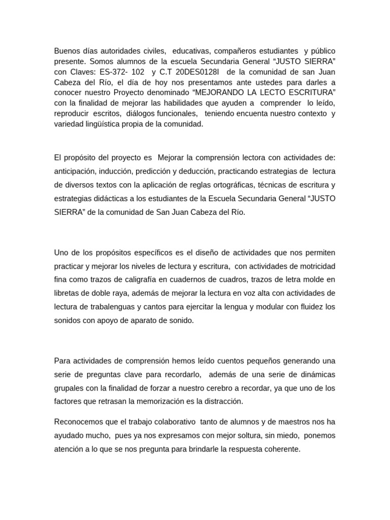 Guion de Exposici | PDF | Caligrafía | Memoria