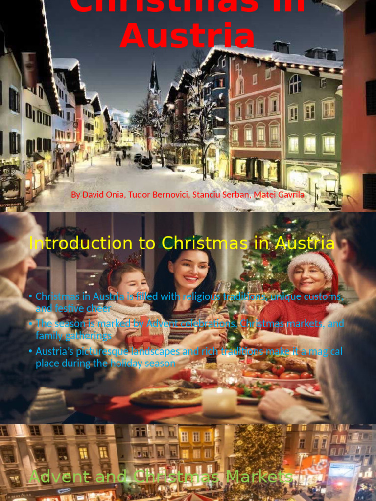 Festive Christmas Traditions in Austria | PDF