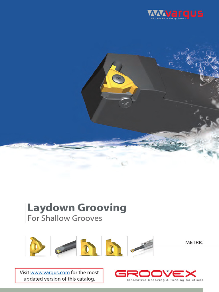 GROOVEX Laydown Grooving | PDF | Steel | Building Materials