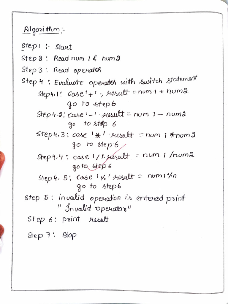 Algorithm Steps and Flowcharts Guide | PDF