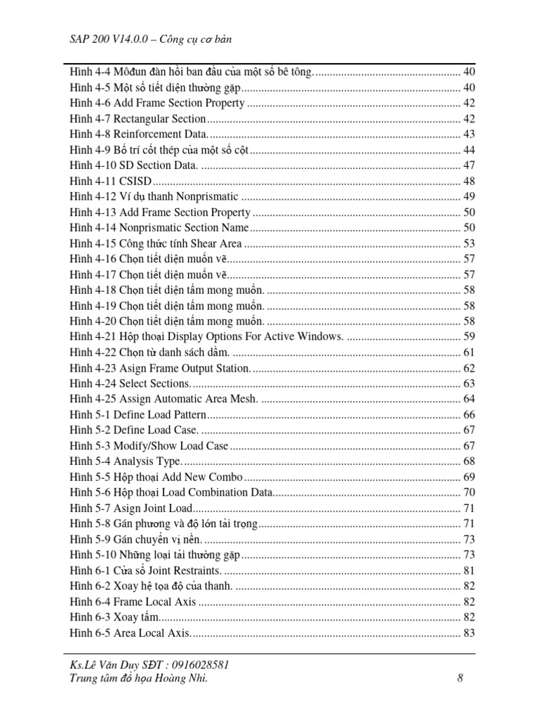 Giao Trinh SAP 2000 V14-Trang-7 | PDF
