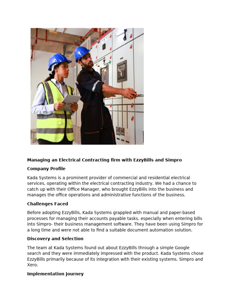 Case Study Final- Kada Systems | PDF | Accounts Payable | Information Technology