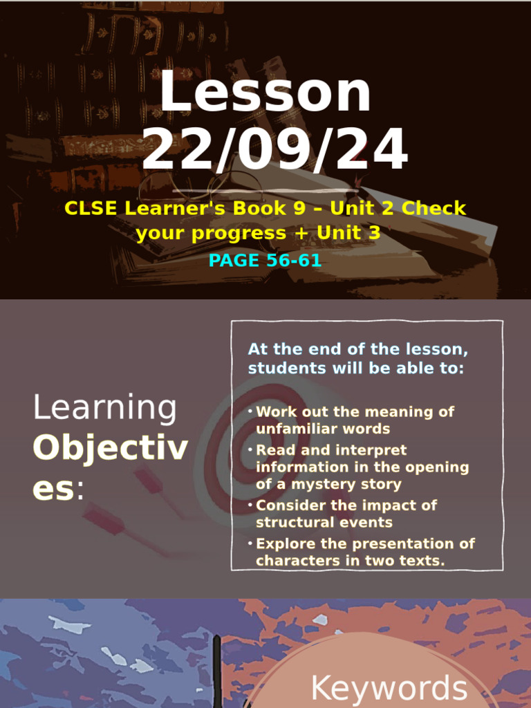 English Lesson PPT For 22-09-24 | PDF | The Red Headed League | Linguistics