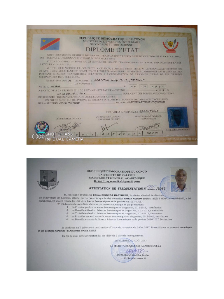 DIPLOMES Arc-Csu | PDF