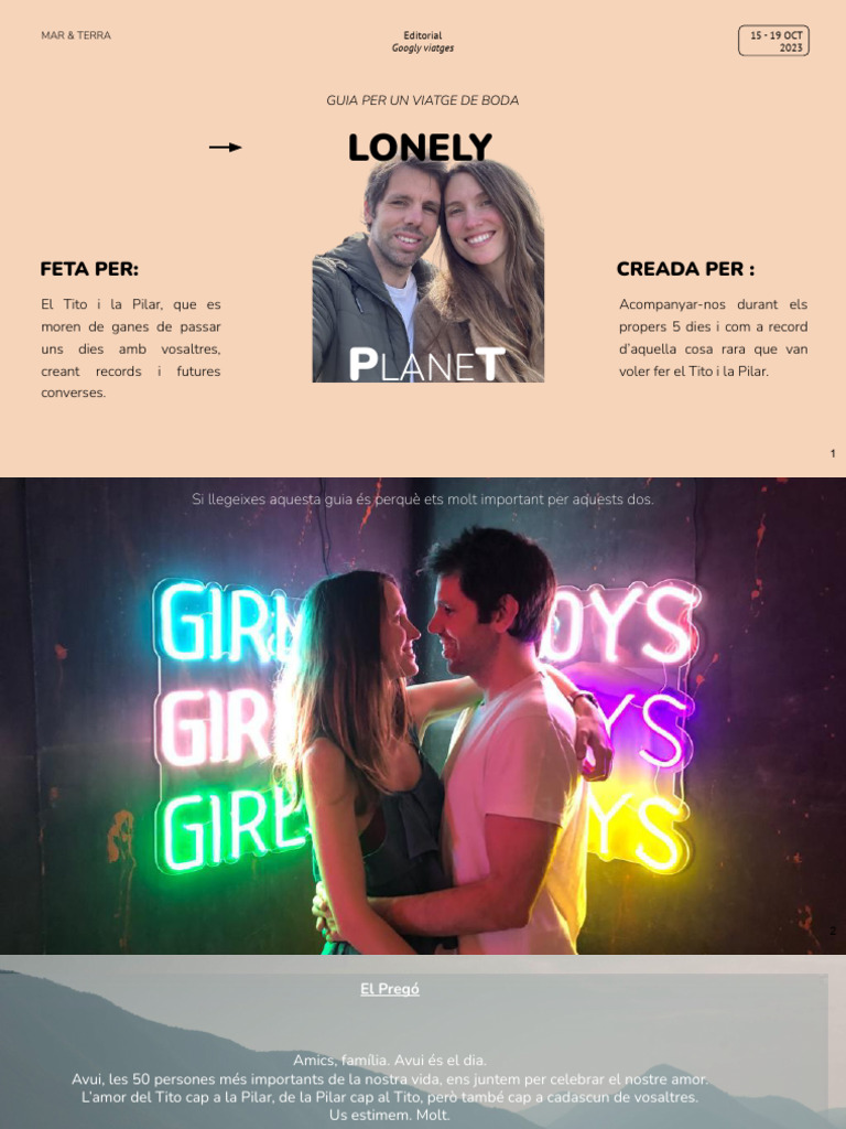 Lonely Planet Presentation | PDF